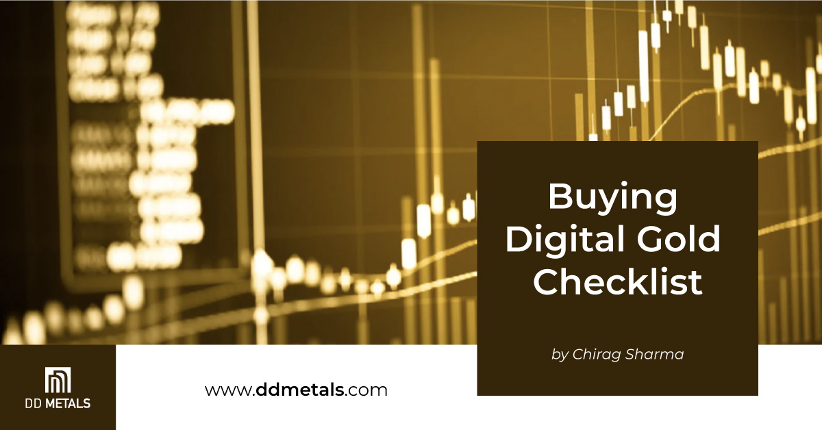 Buying Digital Gold Checklist | DD Metals